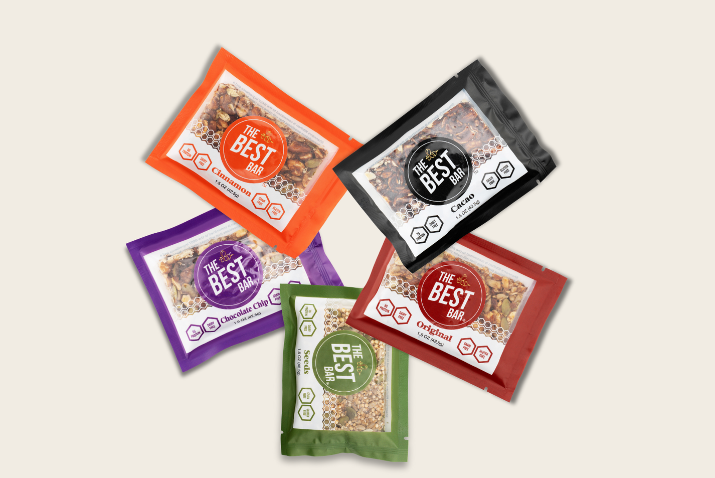 Five Flavor Variety Pack – The Best Bar | Real Ingredients. Real Flavor.